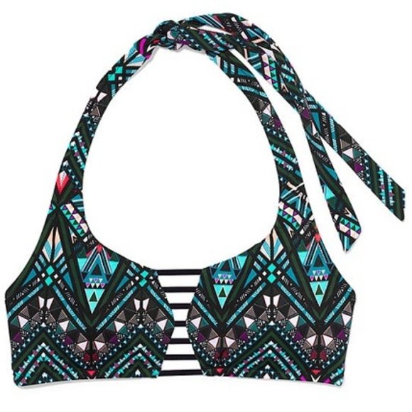 PINK Victoria's Secret | Swim | New Victorias Secret Pink Cage Halter ...